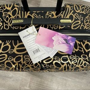 bebe | Bags | Nwt Bebe Annabelle Ii Collection Suitcase Luggage Travel ...